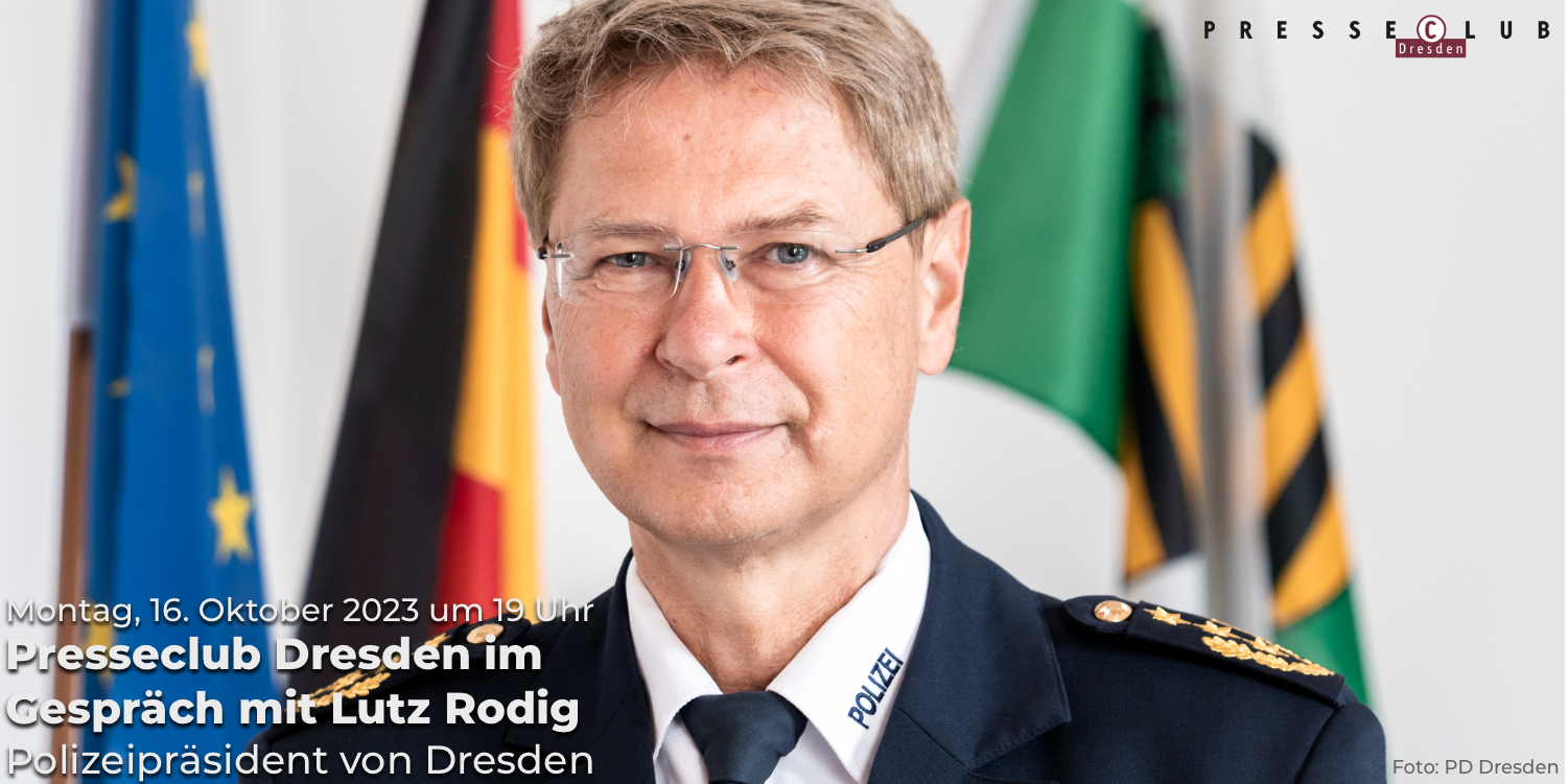 Polizeipräsident Lutz Rodig im Gespräch mit dem Presseclub | Presseclub ...